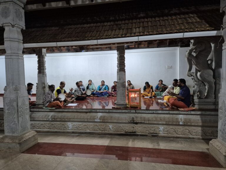54th day of daily bhajana seva at Sri Madhur Temple – Sri ...